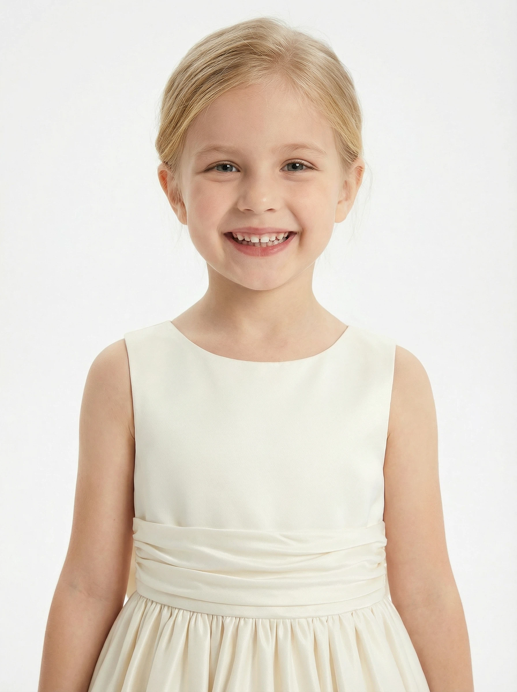 Wedding Flowers Girl Baby Gowns Floor Length Pageant Dress Flower Prin ...